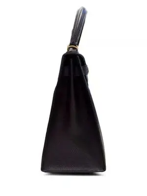 Hermès 2020 Kelly 28 Sellier Epsom Handbag - Black