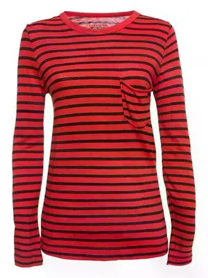 Zadig&Voltaire Striped Patch-pocket Top