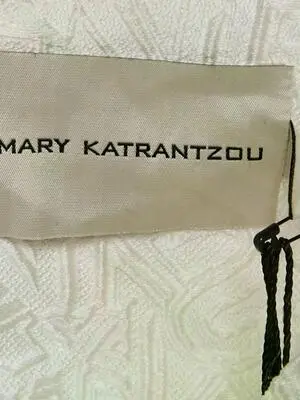 MARY KATRANTZOU Alphabet-jacquard Vest