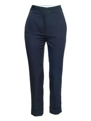 Stella McCartney Wool Straight-leg Trousers