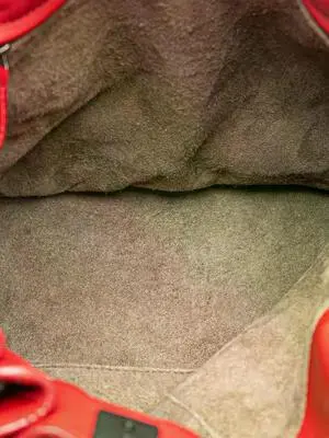 Bottega Veneta Nappa Intrecciato Bucket Bag - Red