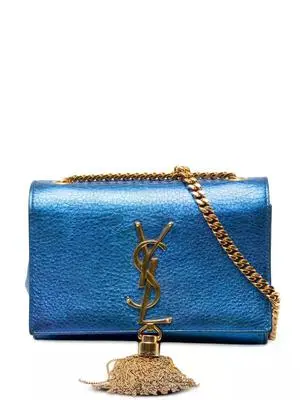 Saint Laurent Metallic Cross Body Bags