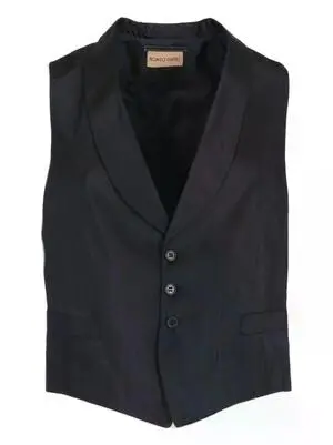 Romeo Gigli Single Breasted Vests For Men