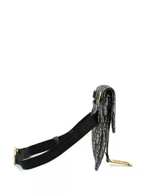 Dior Oblique Saddle Belt Bag - Blue