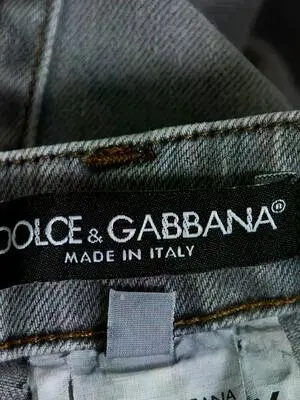 Dolce & Gabbana Logo-patch Skinny Jeans