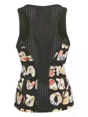 Fendi Logo-print Sleeveless Top