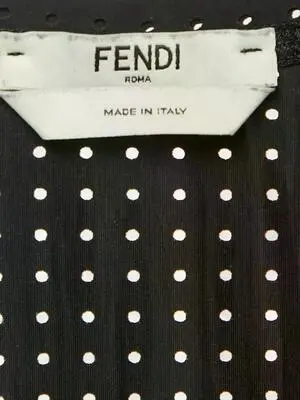 Fendi Logo-print Sleeveless Top