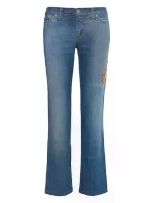 Dolce & Gabbana Sequin-embellished Straight Leg Jeans