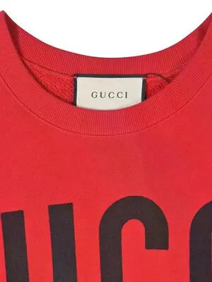 Gucci Crystal-embellished Lamb-motif Sweatshirt