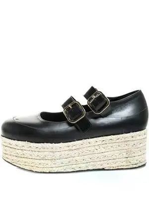 Marni Double-buckle Platform Espadrille