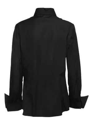 Gianfranco Ferre Belted Wrap Shirt