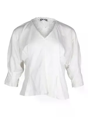 Sandro Lace-insert Dolman Blouse