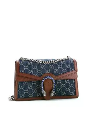 Gucci Dionysus Gg Denim Shoulder Bag - Blue