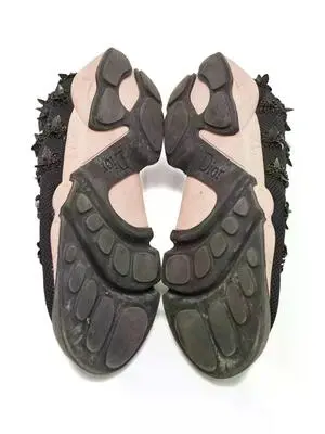 Dior Fusion Flower-embellished Sneakers