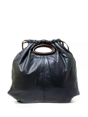 Marni Leather Drawstring Handbag