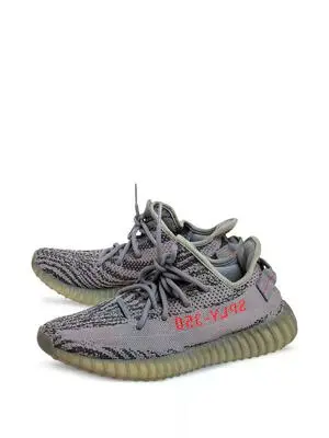 ADIDAS X YEEZY Boost 350 V2 Knitted Lace-up Sneakers - Grey