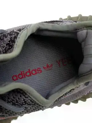 ADIDAS X YEEZY Boost 350 V2 Knitted Lace-up Sneakers - Grey