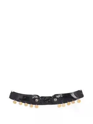 PIROVANO VINTAGE Knot-detail Belt - Black