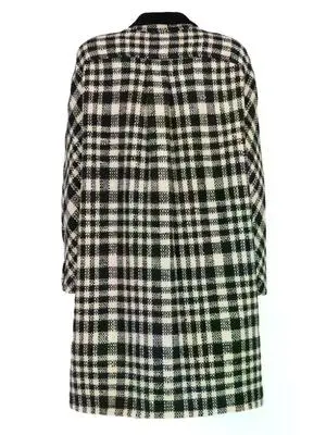 Valentino Garavani 1980s Double-breasted Checked Coat