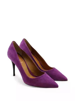 Fendi Pointed-toe Suede Pumps