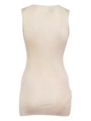 Prada Ribbed Sleeveless Top