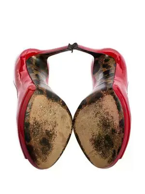 Dolce & Gabbana 110mm Patent Peep-toe Heels