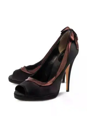 Dolce & Gabbana Satin Heeled Pumps