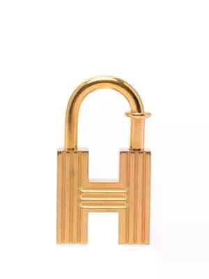 Hermès 2000 H Padlock Charm - Gold