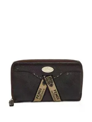 Fendi Leather Wallet - Brown