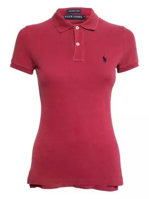 Polo Ralph Lauren Vintage Cotton Polo Shirt - Red