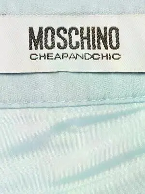 Moschino Silk A-line Skirt