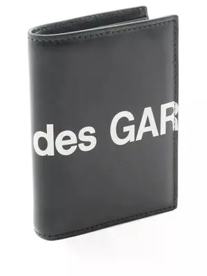Comme Des Garçons 2020s Bi-fold Leather Wallet - Black
