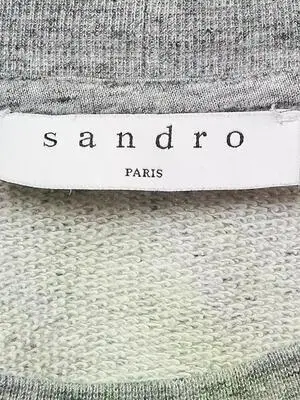 Sandro Paris Lettering Crewneck Sweatshirt