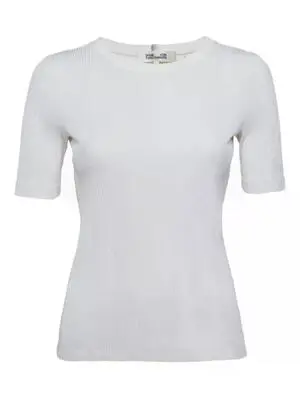 Diane Von Furstenberg Round Neck T-shirts For Women