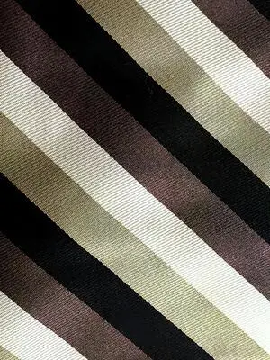 Giorgio Armani Striped Silk Tie - Multicolour
