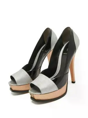 Fendi 140mm Colorblock Pumps