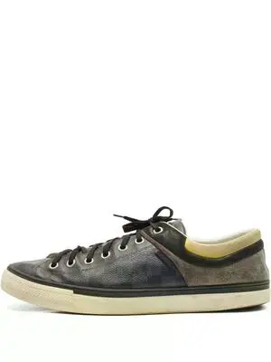 LOUIS VUITTON Damier Graphite Canvas Sneakers