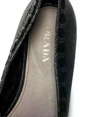 Prada Bow-detailed Ballet Flats