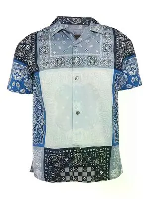 LOUIS VUITTON Bandana-print Patchwork Shirt