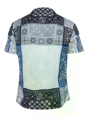 LOUIS VUITTON Bandana-print Patchwork Shirt