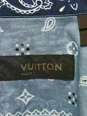 LOUIS VUITTON Bandana-print Patchwork Shirt