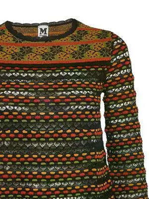 Missoni Striped Knitted Top - Multicolour