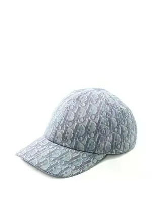Dior Trotter Canvas Cap - Blue