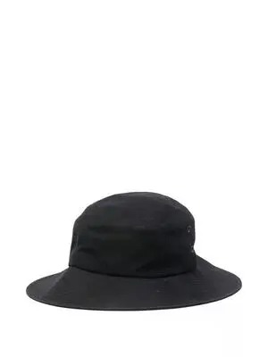 Saint Laurent Pre-owned 1990s Cotton Hat - Black