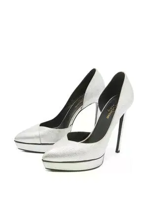 Saint Laurent 140mm Platform Heeled Pumps