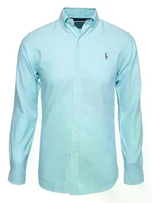 Polo Ralph Lauren Long-sleeve Buttoned Shirt - Blue