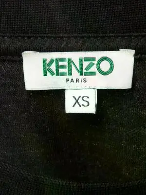 Kenzo Grid Pattern Graphic Tee