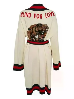 Gucci Tiger-embroidered Cardigan