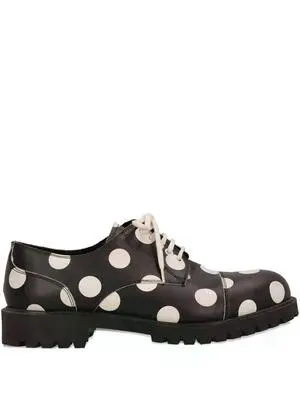 Moschino Polka-dot Print Derby Shoes