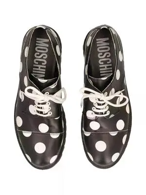 Moschino Polka-dot Print Derby Shoes